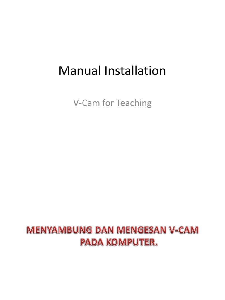 Manual Mycam | PDF