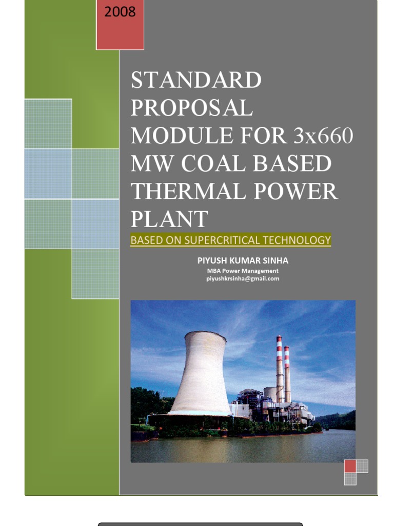 EPC Proposal 3x660 MW | PDF | Boiler | Coal