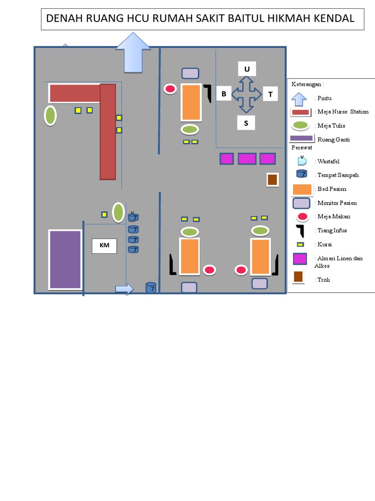 Denah Ruang Hcu | PDF