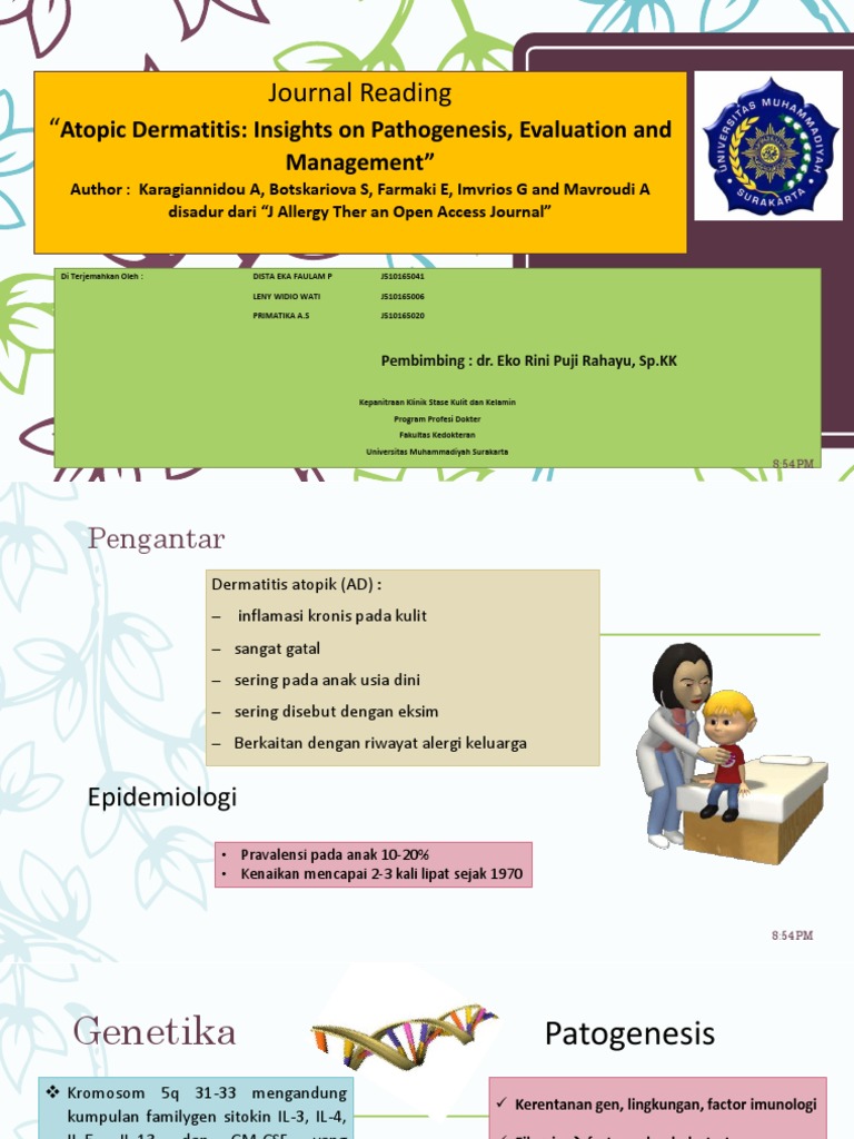 Jurnal Dermatitis Atopik FIX | PDF