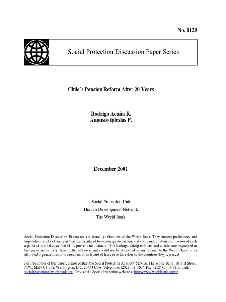 Chile's Pension Reform Review | PDF | Life Annuity | Pension
