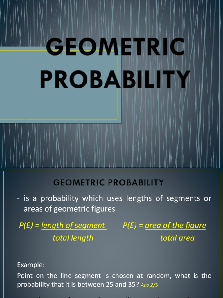 Geometric Probability | PDF