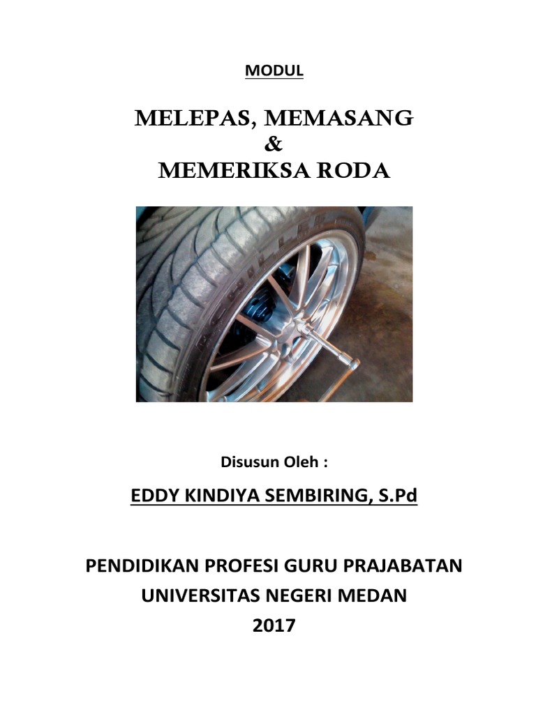 Modul Melepas, Memasang & Menyetel Roda | PDF