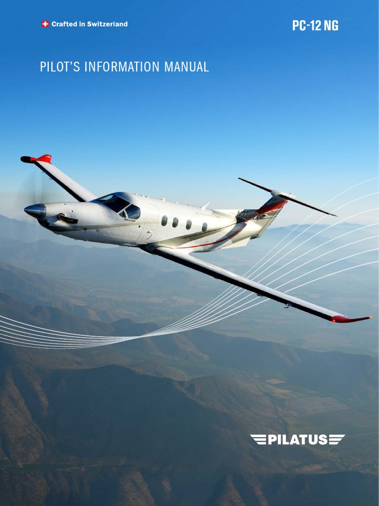 Pilatus PC 12 NG Manual PDF | Download Free PDF | Aerospace Engineering ...