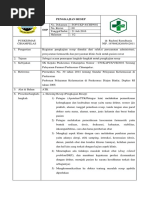 SOP MESO (Monitoring Efek Samping Obat) | PDF