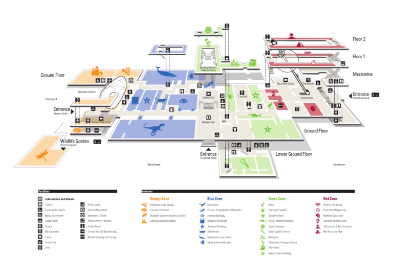 Natural History Museum Map | Organisms | Nature | Free 30-day Trial ...