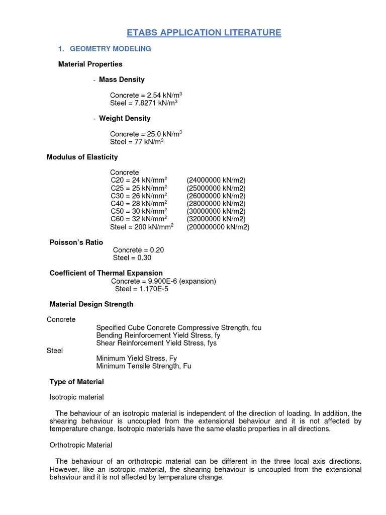 ETABS Design Procedure | PDF | Structural Load | Bending