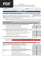 Formulario AET - Modelo - Word | PDF | Tempo | Fatores humanos e Ergonomia