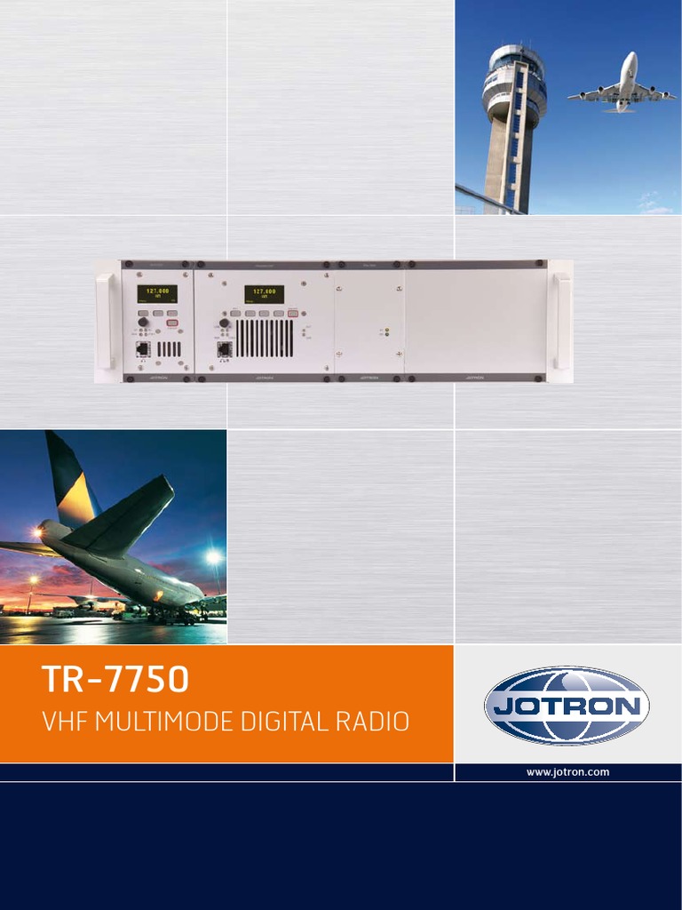 Jotron TR - 7750 N 7725 Product Brochure - 2009 April | PDF | Radio ...