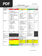 Formulir Triase Igd | PDF