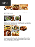 Region 10 Food Delicacies and Accomodations | PDF