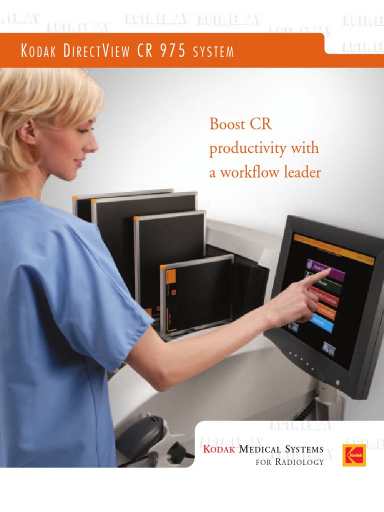 Kodak CR975 | PDF | Radiology | Radiography