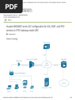 All Command Huawei OLT (MA56xx) | PDF | Internet Protocols | Command Line Interface