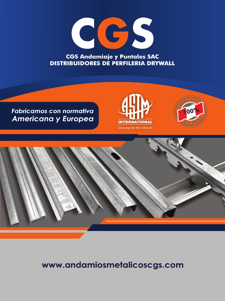 Brochure Drywall Cgs..... ! | PDF | Business | Science
