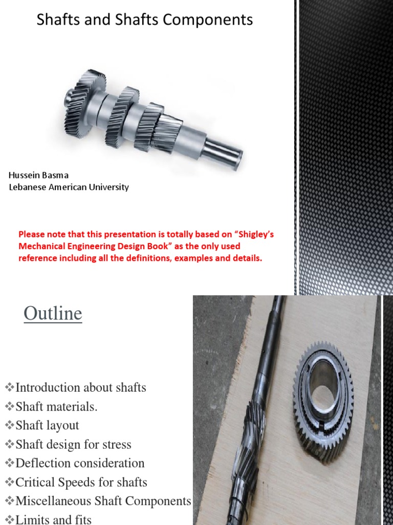 Shaft Design | PDF | Strength Of Materials | Stress (Mechanics)