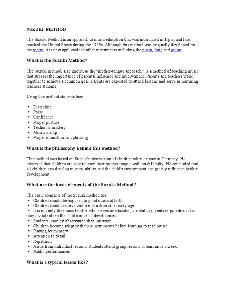 Proven Music Teaching Methods | PDF | Music Education | Sound