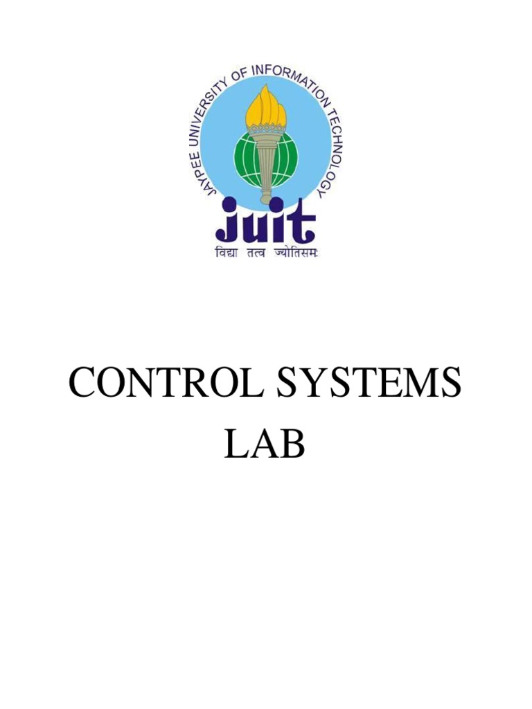 Control Systems LAB | PDF