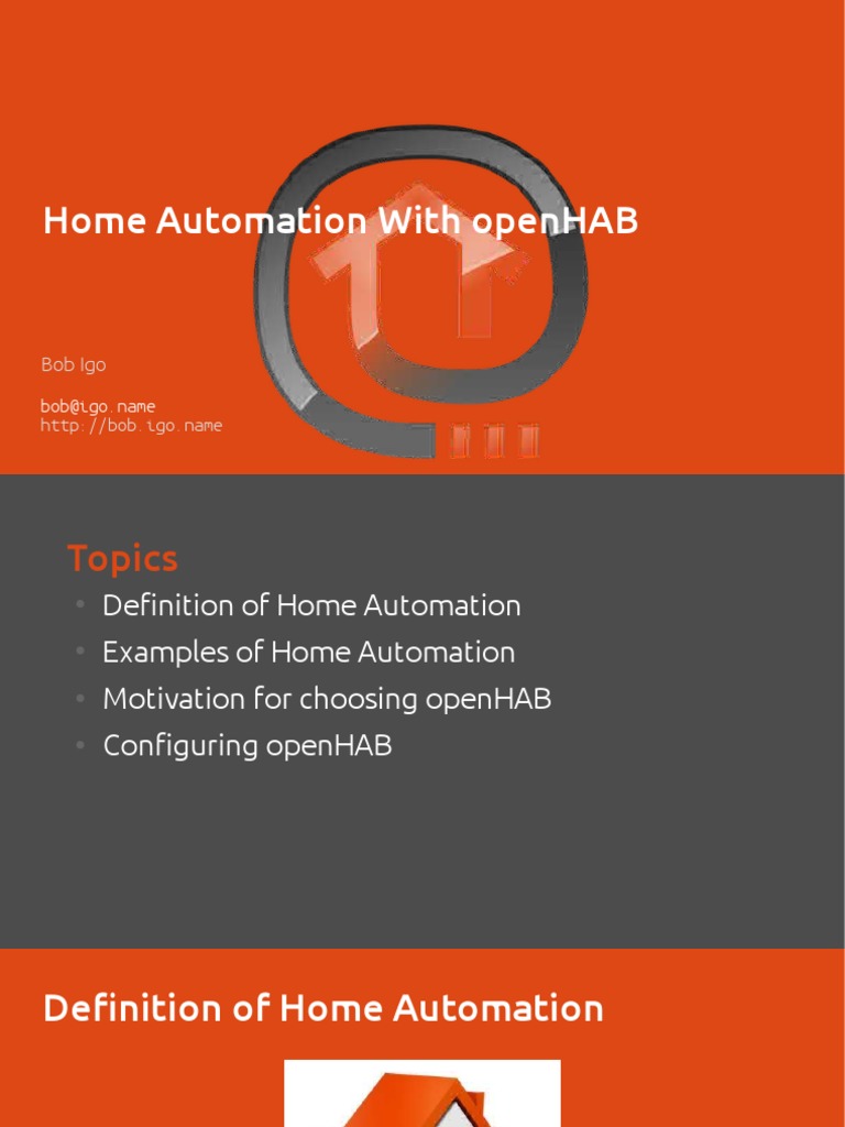 Open Hab | PDF | Automation | Computing