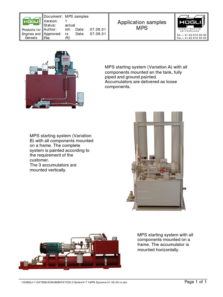 Application Sample Mps | PDF