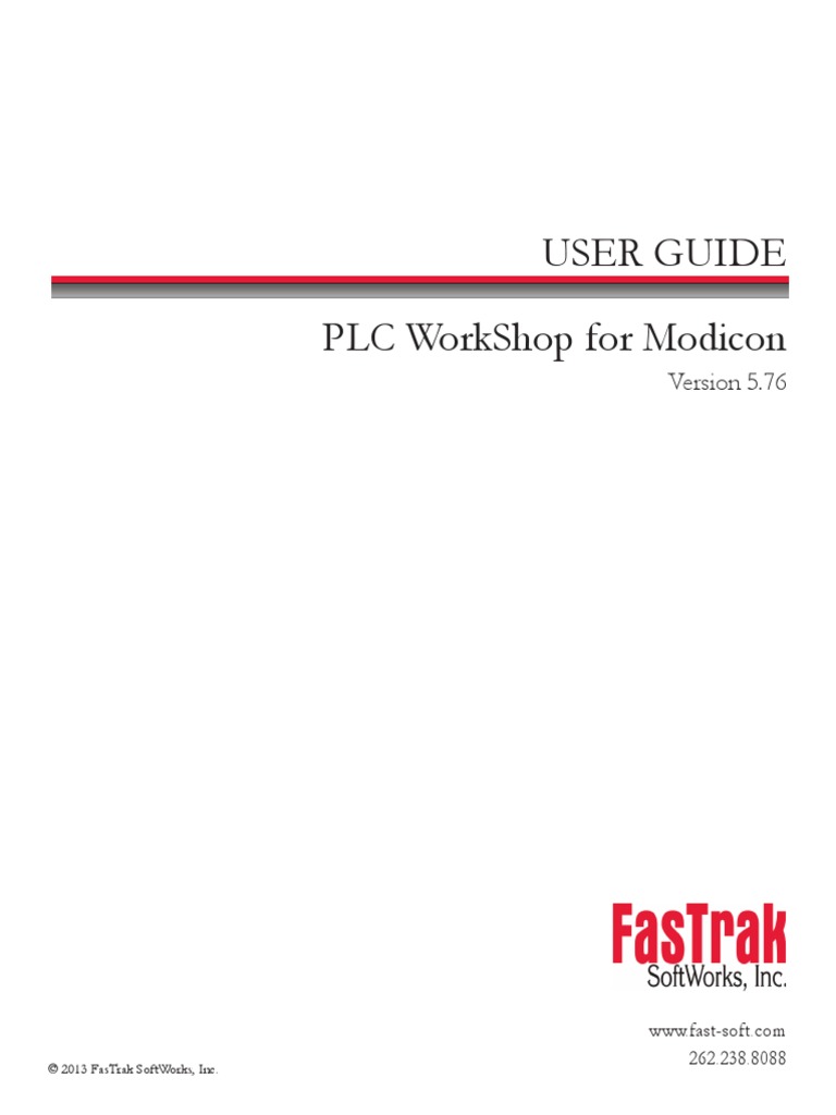 PLC WS MODICON User Guide V5.76 PDF | PDF | Programmable Logic ...