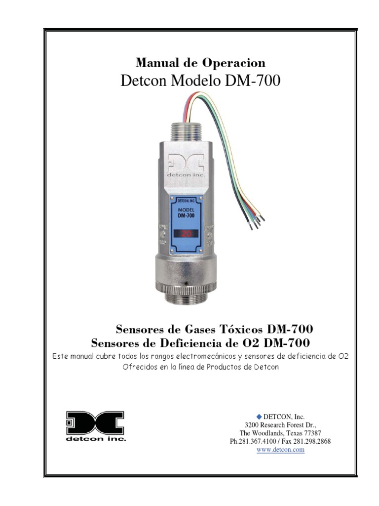 DM-700 IM R2-0 Spanish | PDF | Diodo emisor de luz | Electroquímica