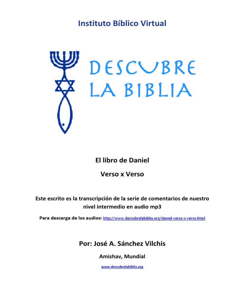 El Libro de Daniel | PDF | Daniel (figura bíblica) | Nabucodonosor Ii