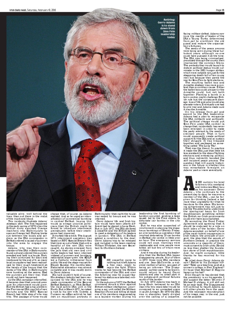 Elib 5522921 | PDF | Provisional Irish Republican Army | Politics Of Northern Ireland