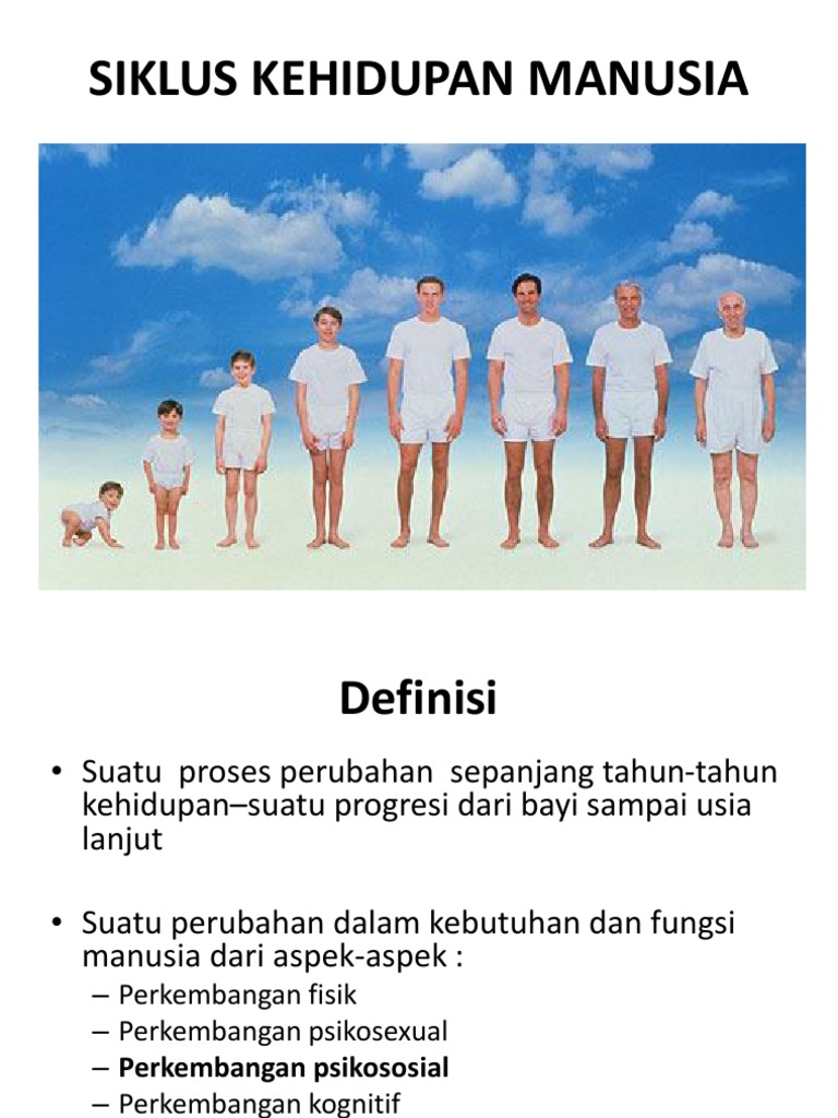 Siklus Kehidupan Manusia (DR - Endy) | PDF