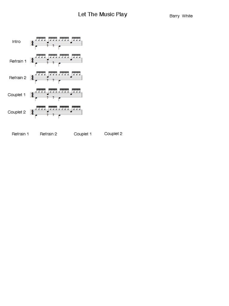 Let The Music Play | PDF