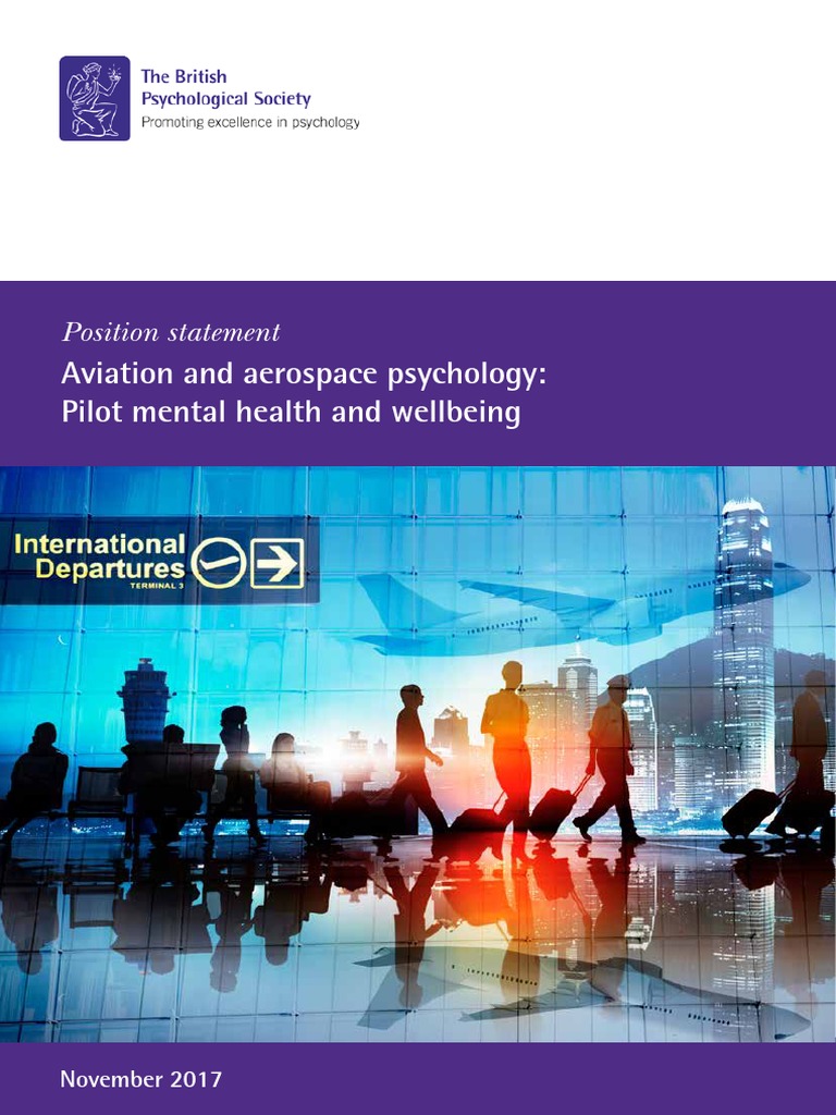 Aviation and Aerospace Psychology: Pilot Mental Health and Wellbeing ...