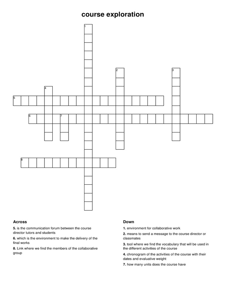 Course Exploration | PDF