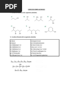 Grupos Alquilos: Estructuras y Ejemplos | PDF | Química Orgánica | Química
