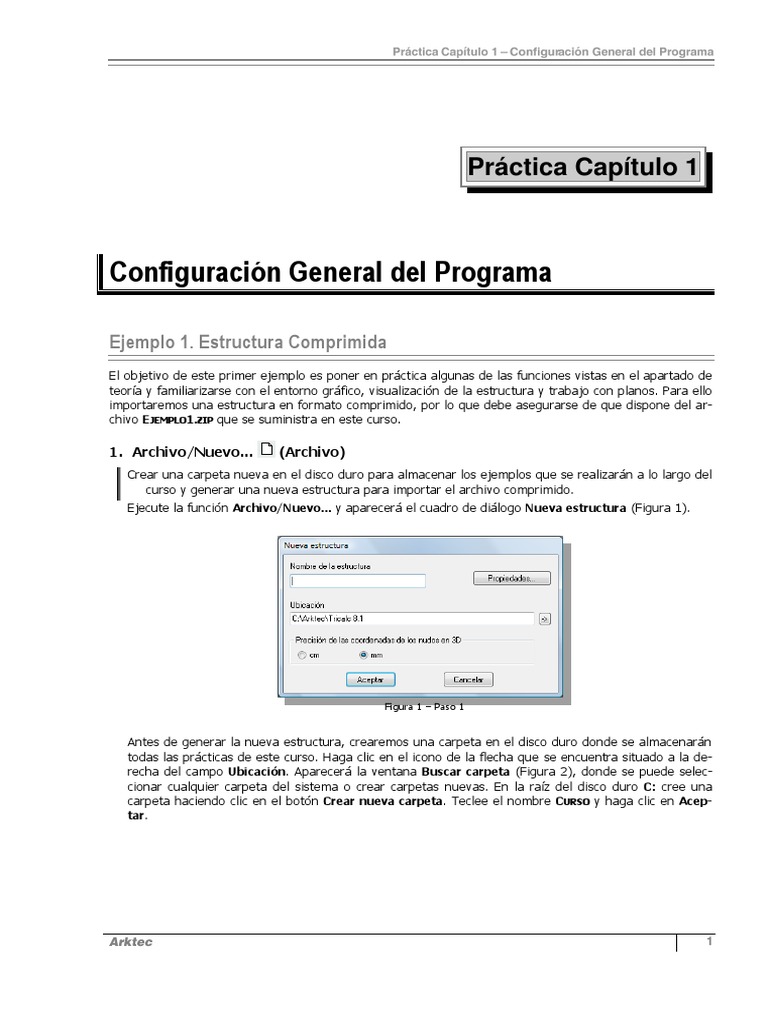 Tricalc Teoría 1 Configuración General Del Programa | PDF | Ventana ...