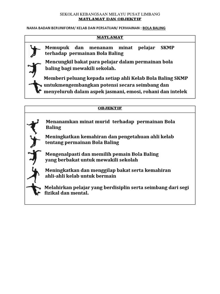 1 Matlamat Dan Objektif | PDF