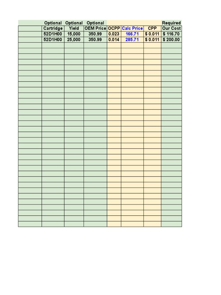Margin Calculation V3 | PDF