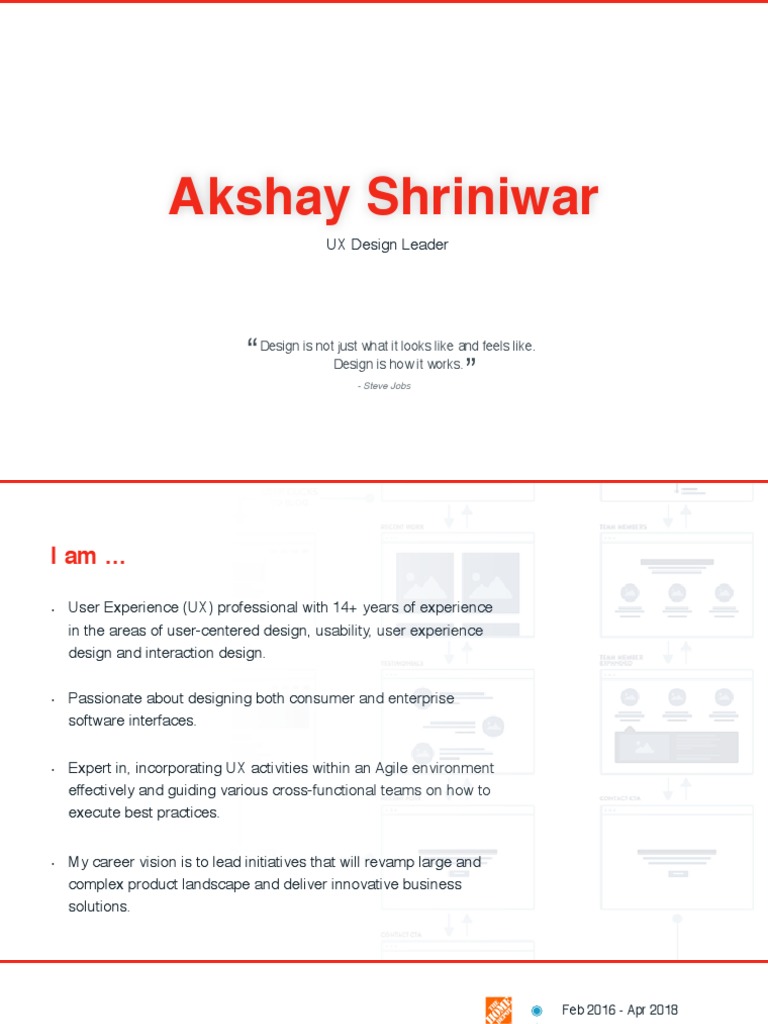 Akshay Shiriniwar Portfolio | PDF | Mobile App | Usability