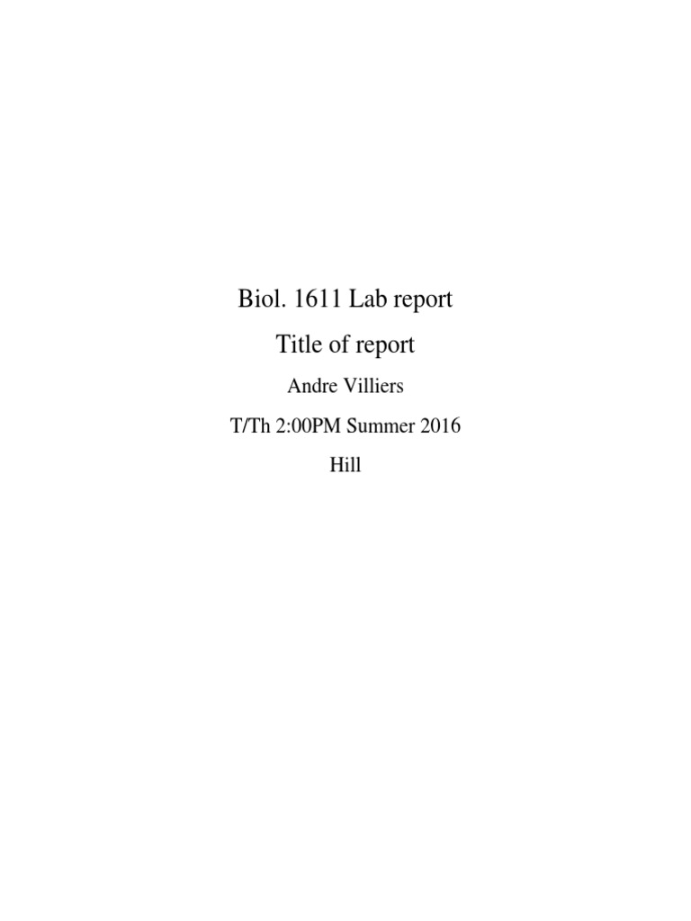 Anatomy Lab Report | Download Free PDF | Osmosis | Cell Biology