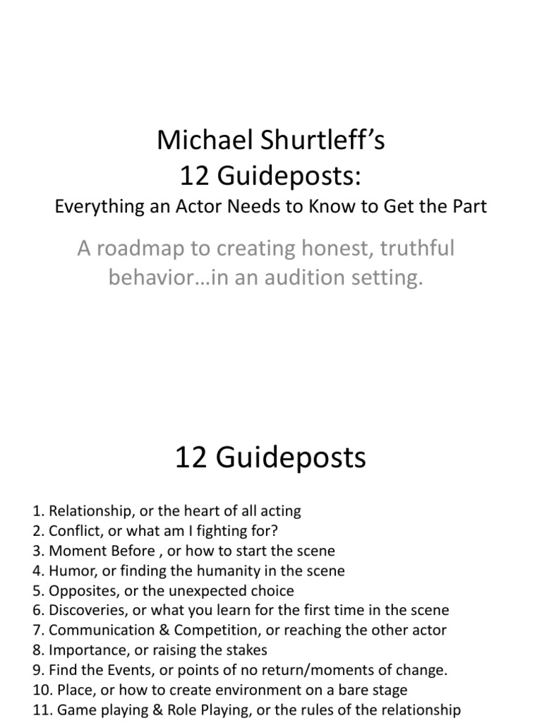 Michael Shurtleff's 12 Guideposts:: A Roadmap To Creating Honest ...