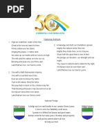 National Anthem of Kenya | PDF