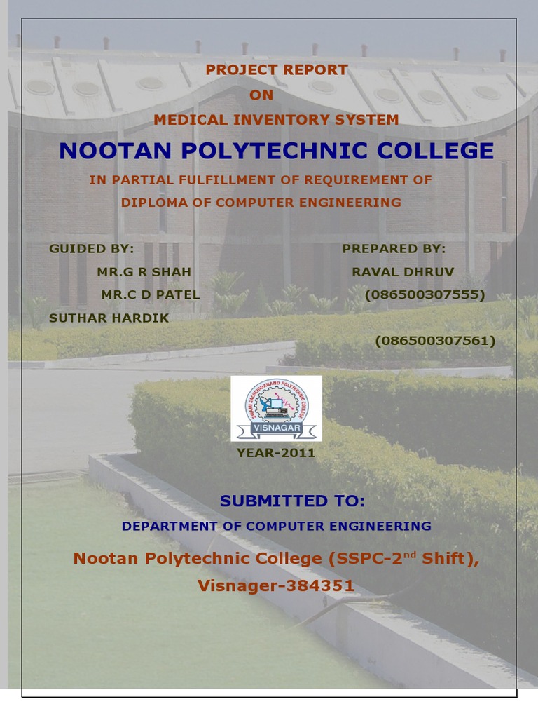 Medical Inventory Management System | PDF | Inventory | System