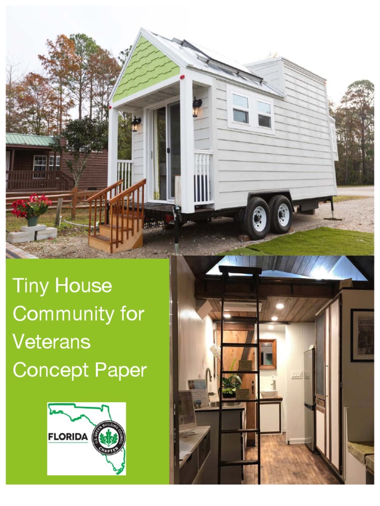 Tiny Homes Veterans Community Concept Paper | PDF | Green Building ...