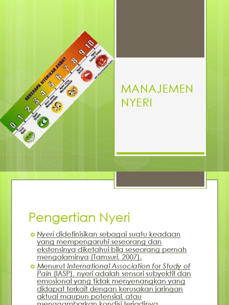 Manajemen Nyeri | PDF