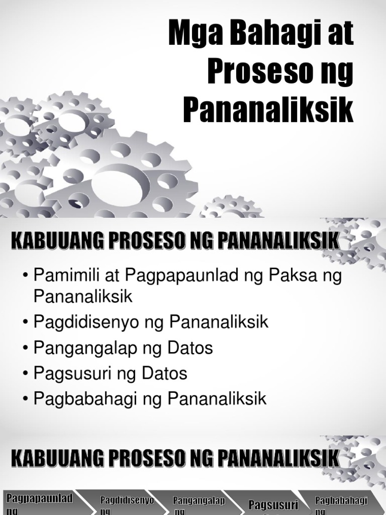 Mga Bahagi Ng Pananaliksik Pptx Kabanata Ang Sulirani