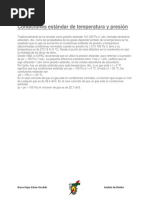 Diferencia Entre Condiciones Normales y Condiciones Estandar | PDF ...