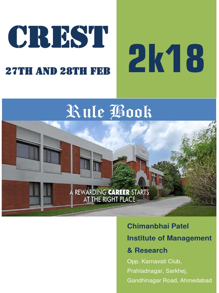 Rules Book PDF | PDF | Leisure | Business