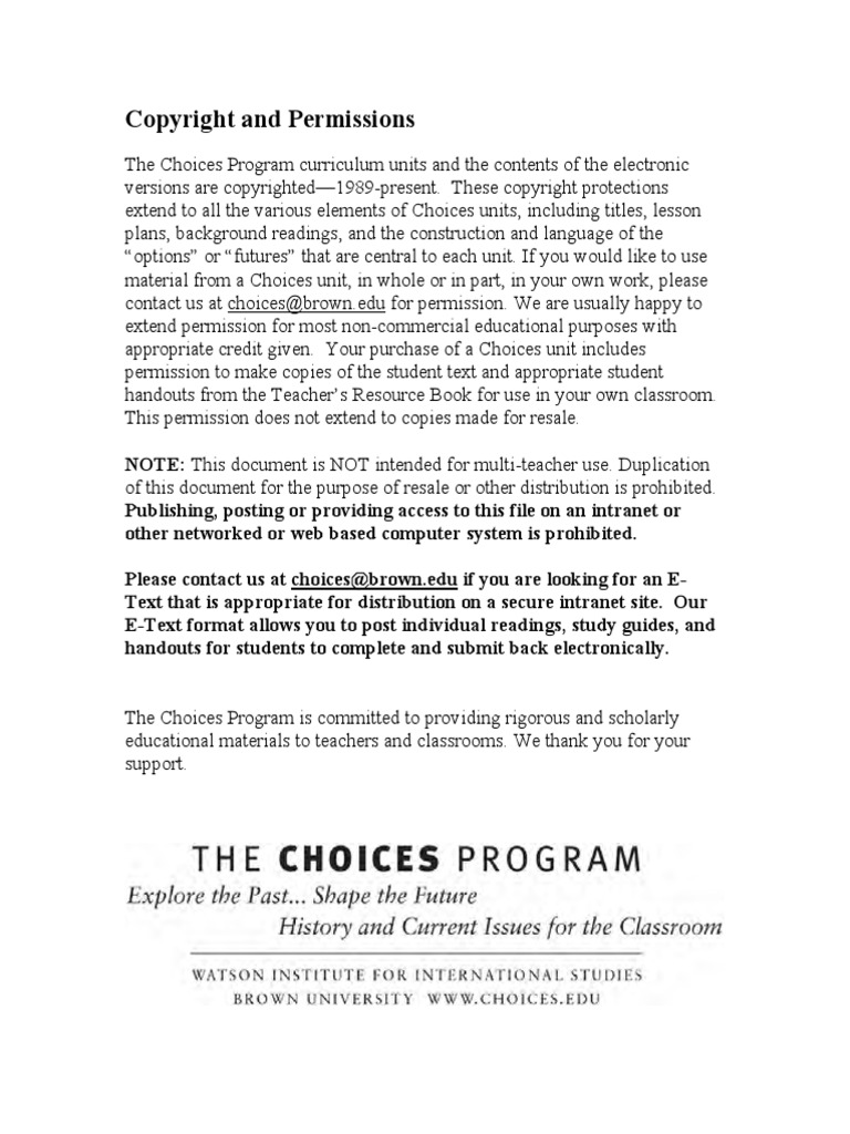 Choices Globalization | PDF | Free Trade | Protectionism Choices Globalization | PDF | Free Trade | Protectionism