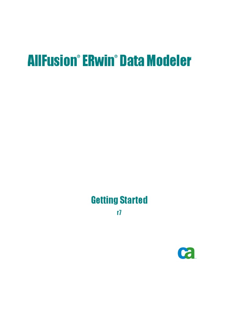 Erwin Data Modeler Guia PDF | PDF | Conceptual Model | Data Model