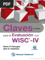Manual de Aplicación Wisc IV Completo | PDF