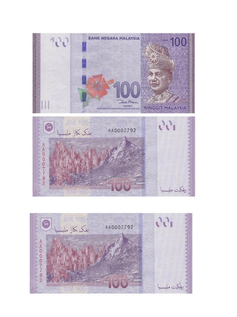 Duit rm100 | PDF