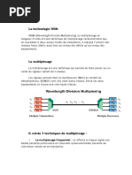Les Techniques de Multiplexage Suite | PDF | Multiplexage en longueur d'onde | Multiplexage